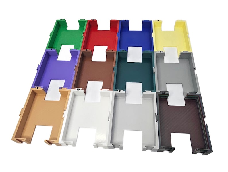 Pokémon TCG Card Sorting Trays – Modular 12-type Organizer for Pack ...