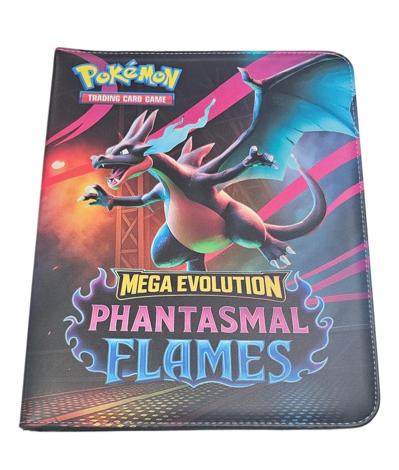 Pokemon Mega Evolution: Phantasmal Flames Style Binder Master Set ...