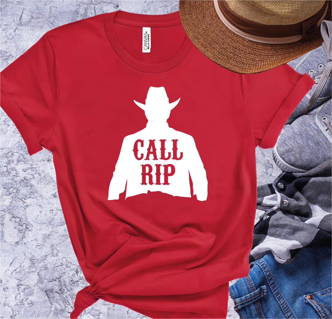 Call Rip Shirt, Rip Shirt, Yellowstone Shirt, Bleached Shirt, Dutton ...