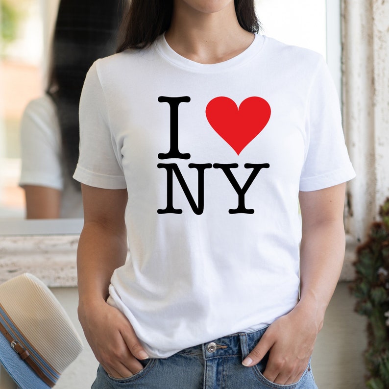 I Love NY Shirt, New York City Clothing, New York State Gift, Family ...
