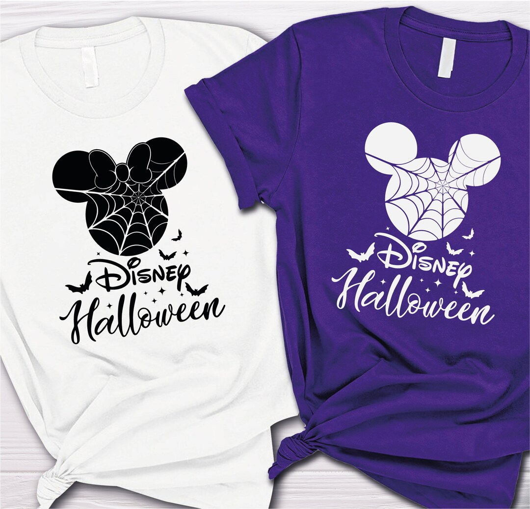 Disney Halloween T-shirt, Minnie Spider Head Shirt, Funny Disney ...