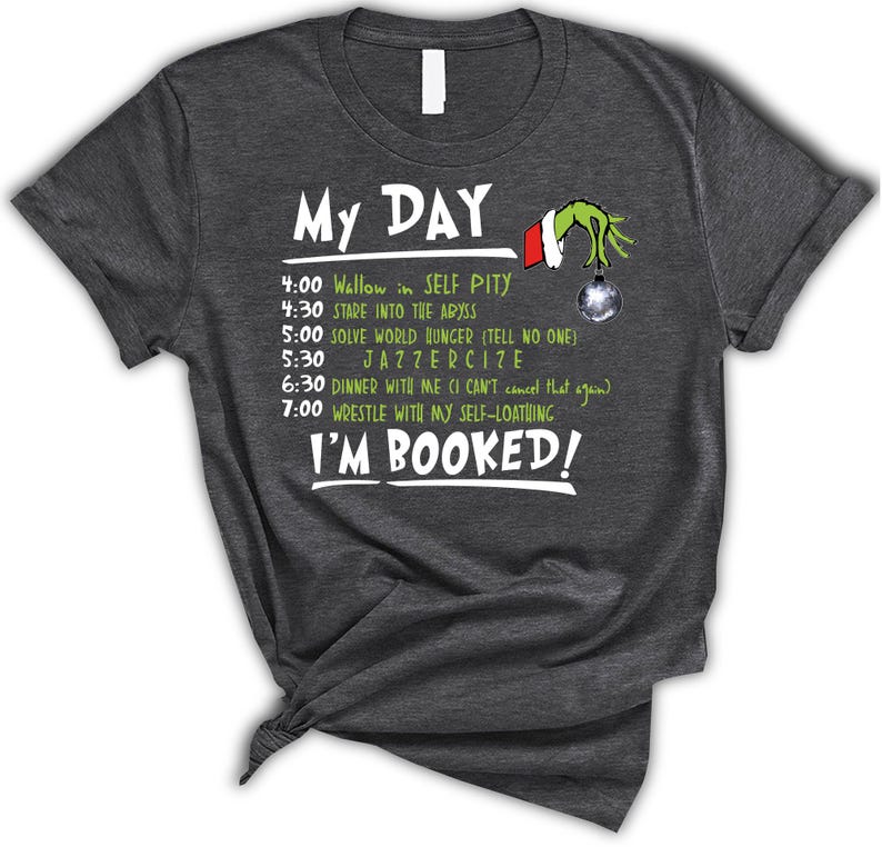 I'm Booked T-shirt, Christmas Tee, My Day Booked Shirt, Funny Shirts ...