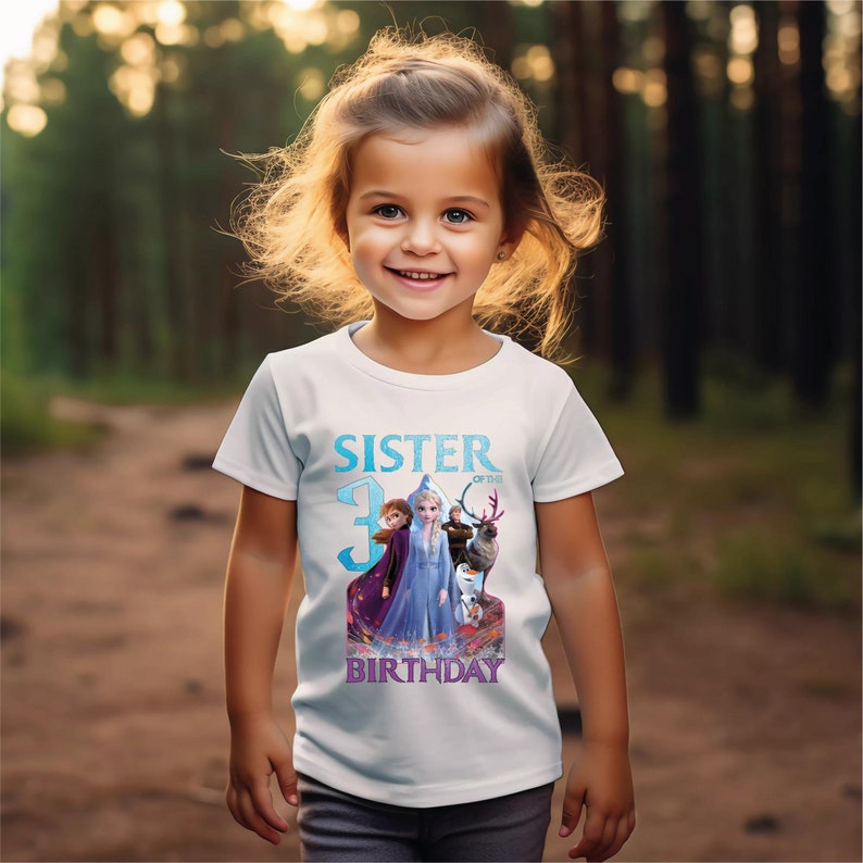 Frozen Birthday Shirt, Frozen Custom Shirt, Birthday Shirts, Frozen ...