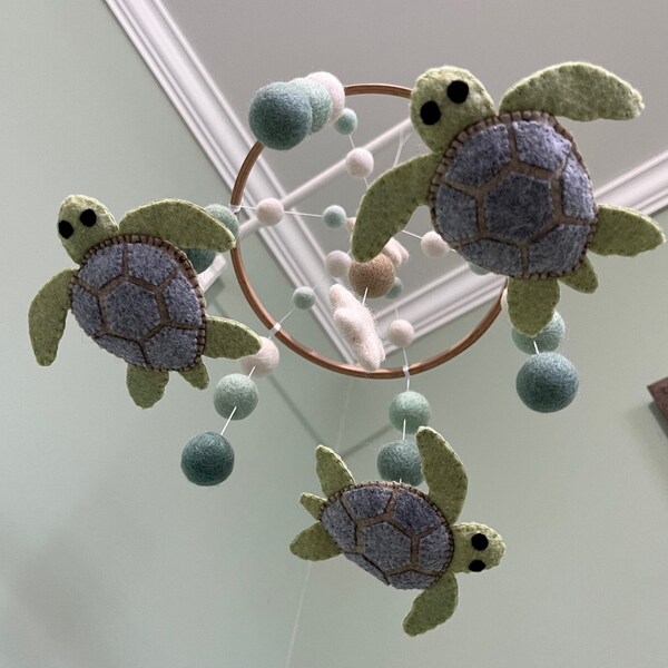 Turtle Mobile - Etsy