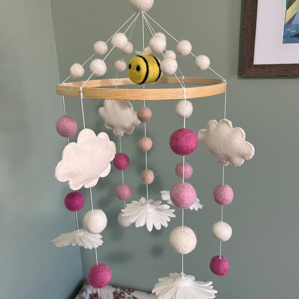Bee Baby Mobile - Etsy