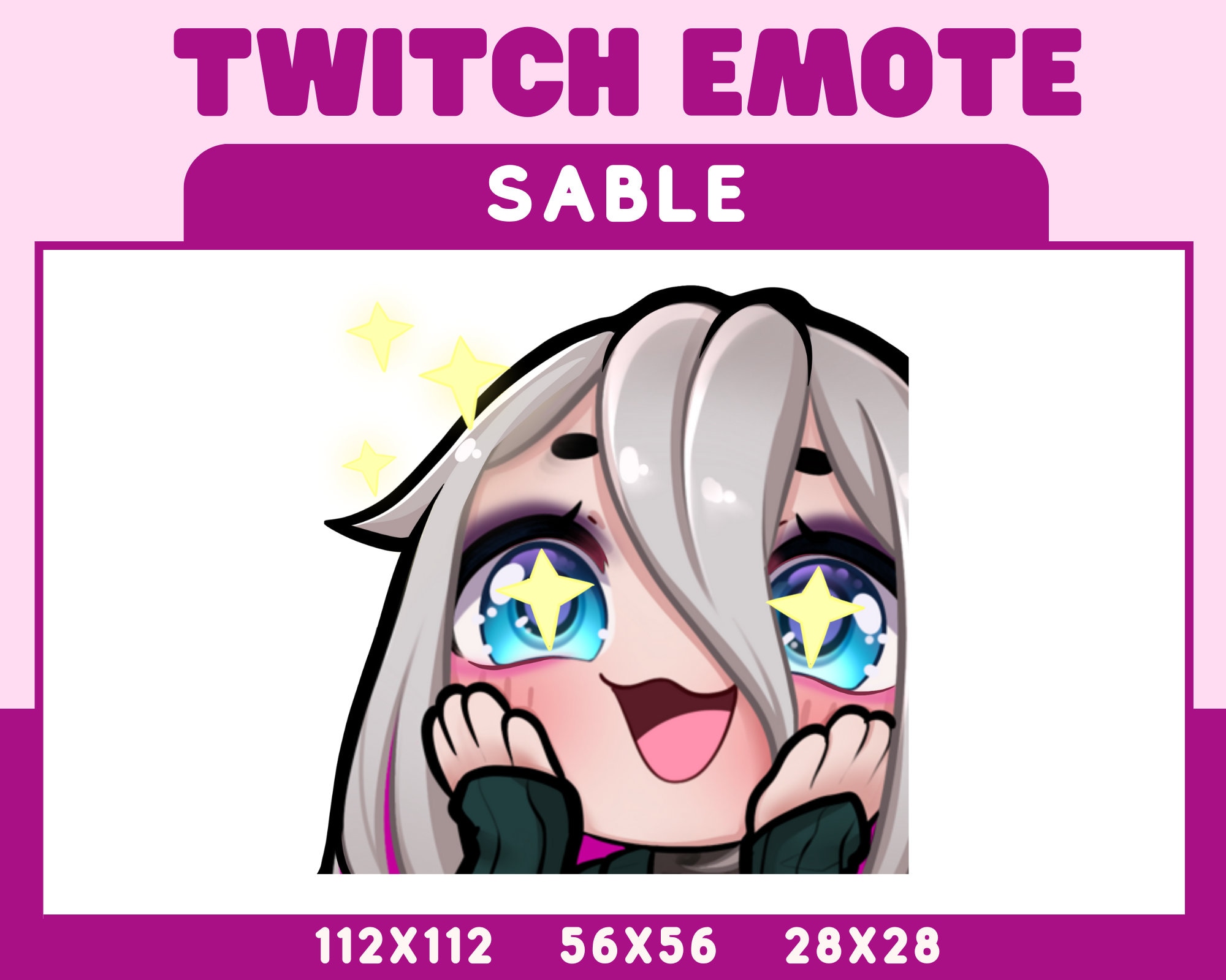Kawaii Anime Deadbydaylight Sable Sableward Inspired Cute Videogame ...