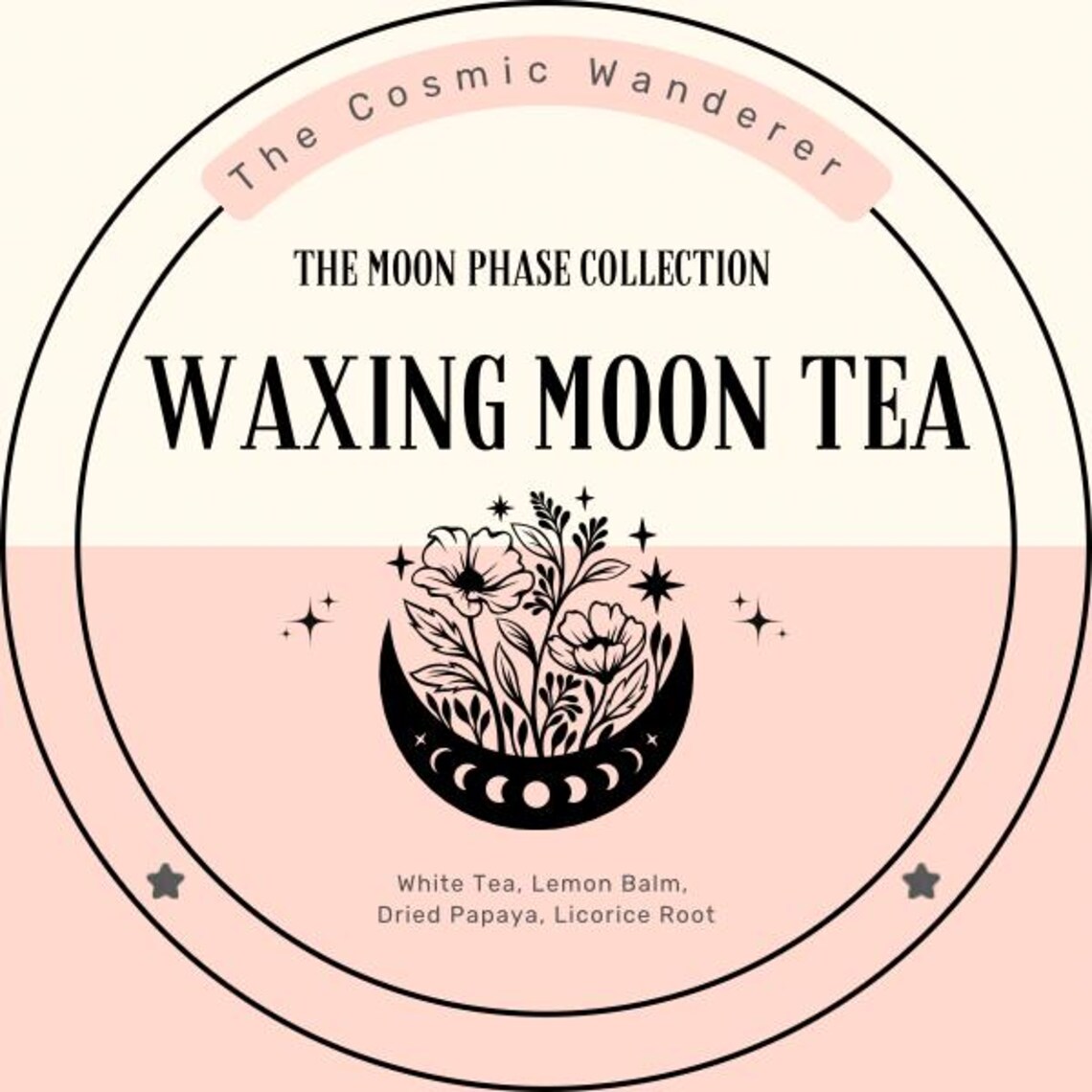 Waxing Moon Tea - Etsy