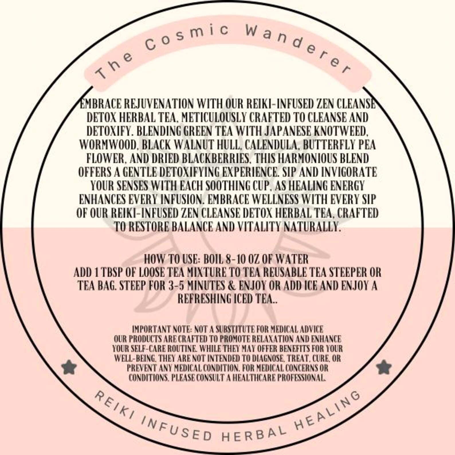 Zen Cleanse Detox Tea - Etsy