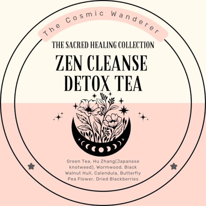 Zen Cleanse Detox Tea - Etsy