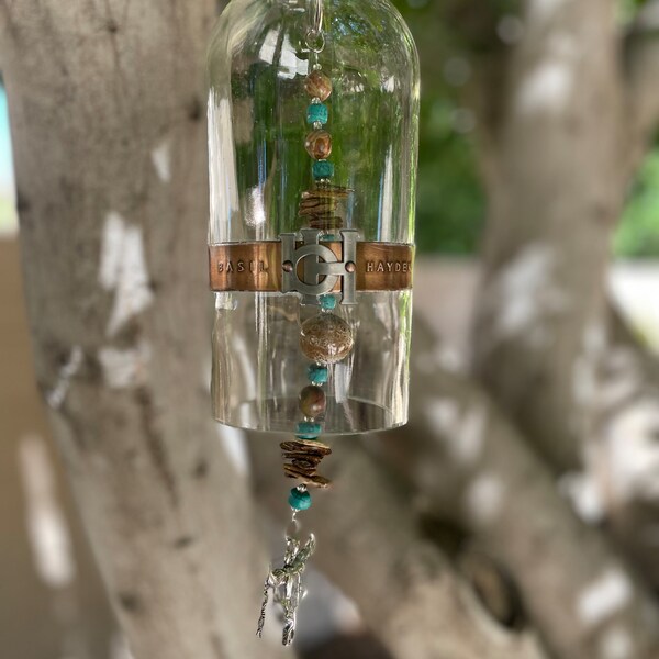 Liquor Bottle Wind Chime - Etsy