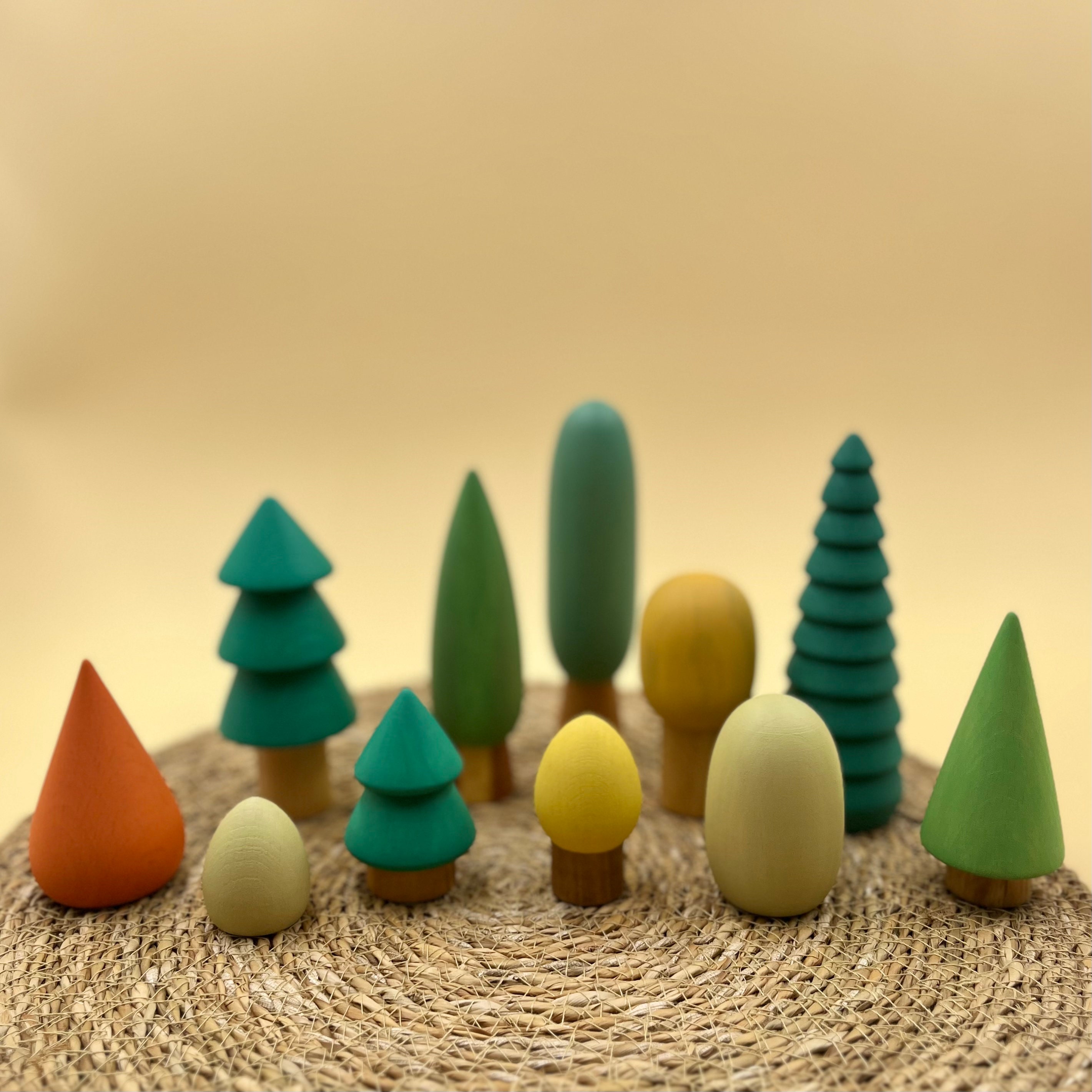 Wooden Trees, Montessori Toys, Wooden Toy, Decor Kids Room, Waldorf ...