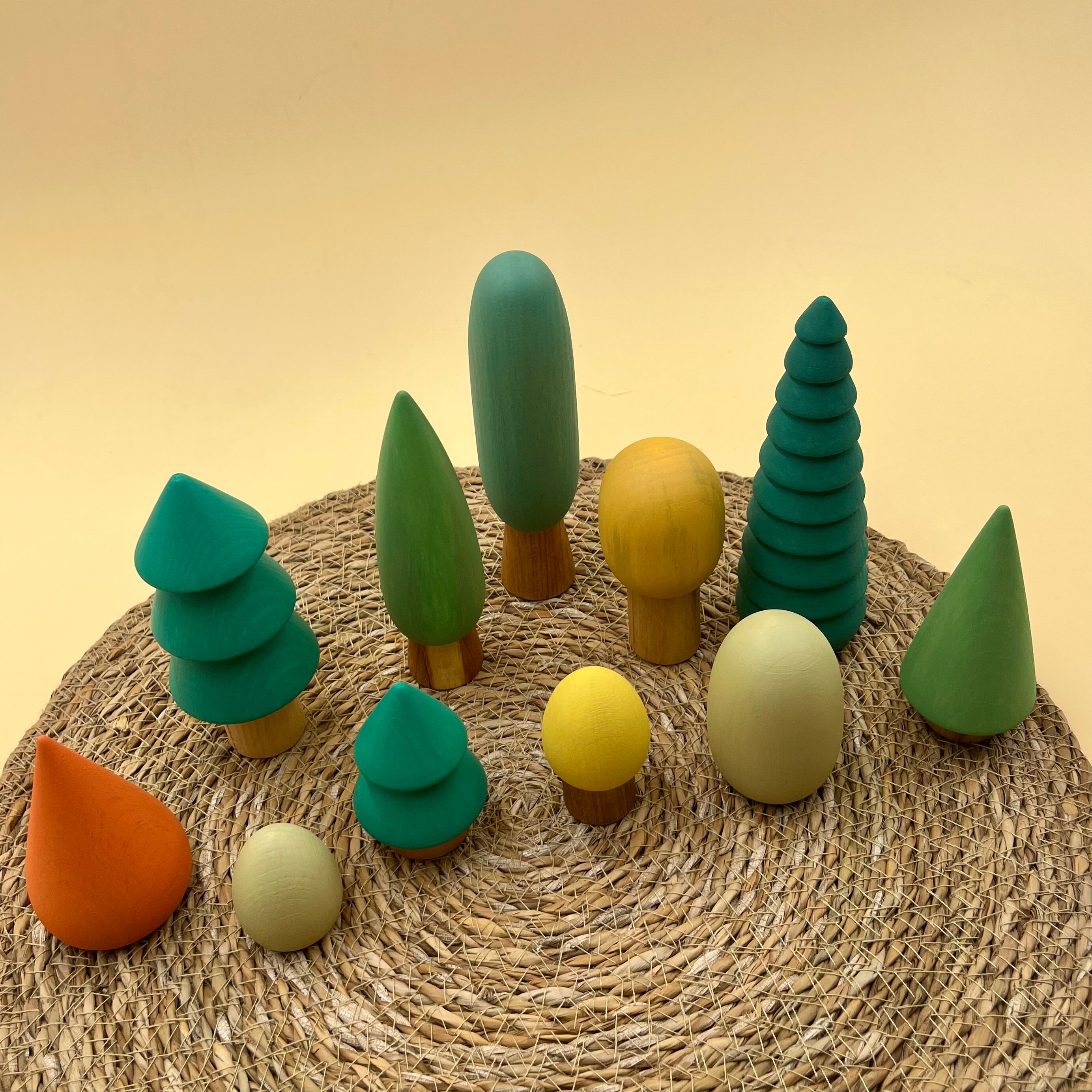 Wooden Trees, Montessori Toys, Wooden Toy, Decor Kids Room, Waldorf ...