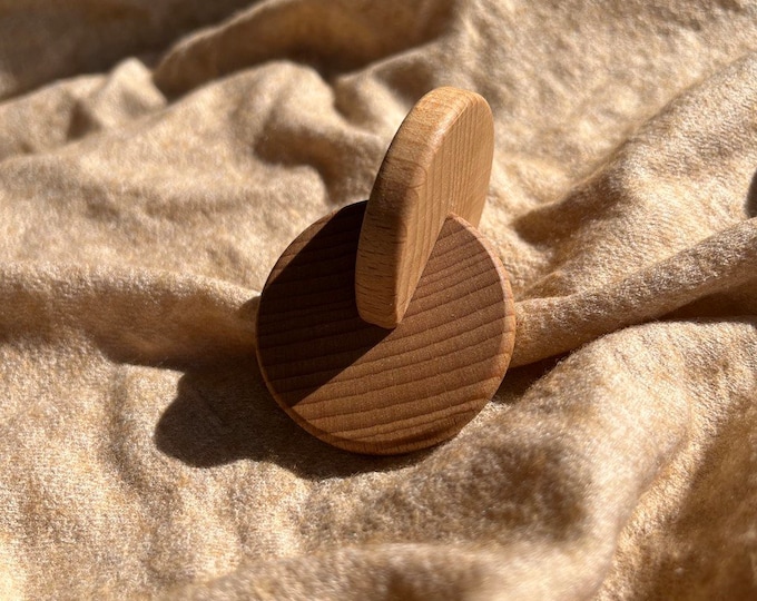 Montessori Stacking Discs, Rings and Cubes on a Horizontal and Vertical ...