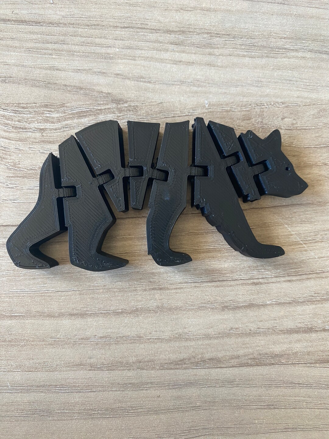 Articulated Bear Figurine in 3D Printing - Etsy