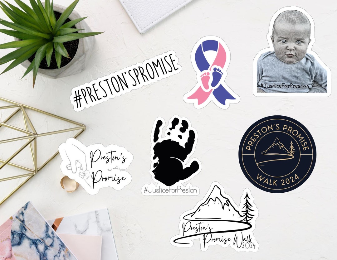 Stickers for Preston's Promise - Etsy