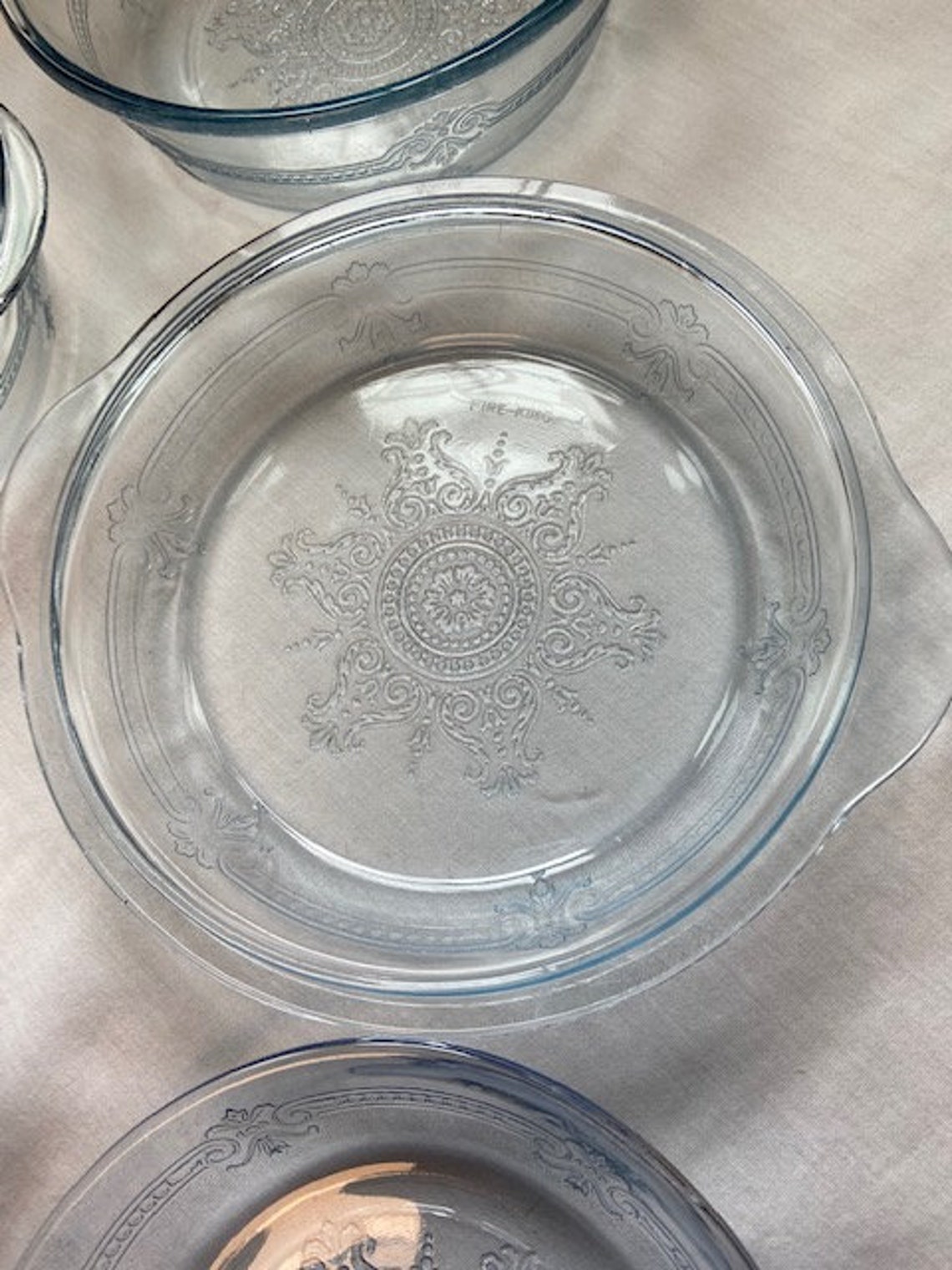 Fire King Sapphire Blue Philbe Glassware - Etsy