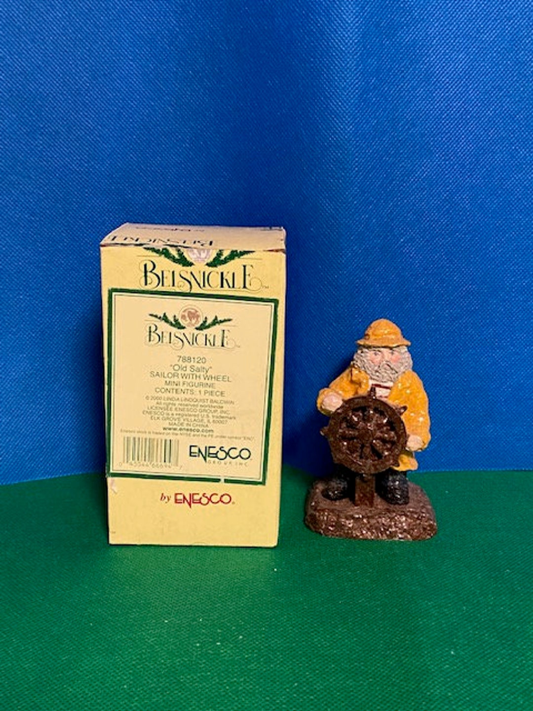 Belsnickle old Salty Sailor With Wheel 788120 - Etsy