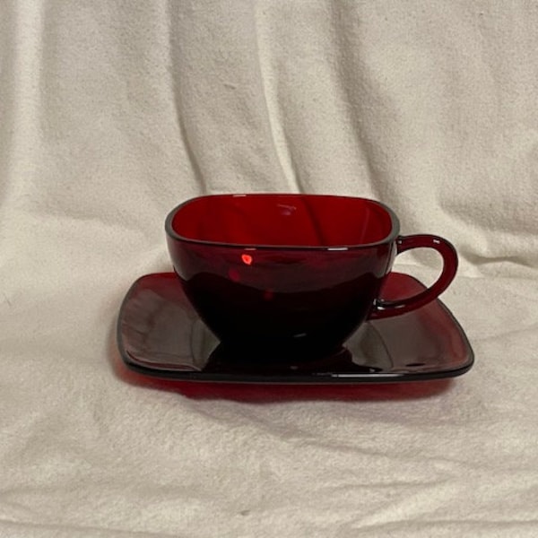 Ruby Red Cups - Etsy