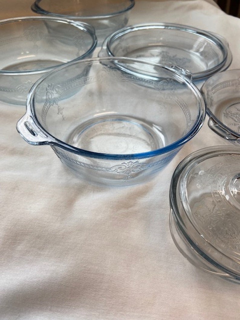 Fire King Sapphire Blue Philbe Glassware - Etsy