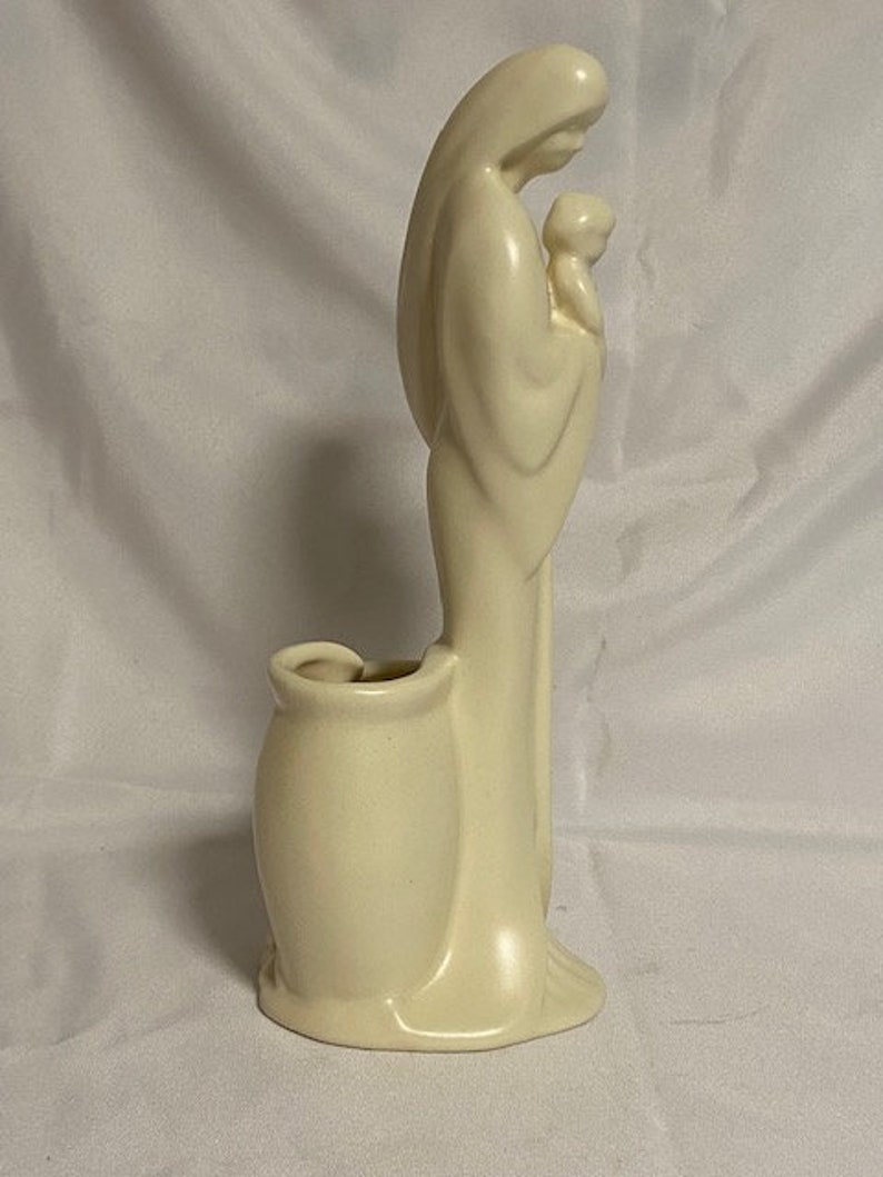 Haeger Pottery, Madonna and Child Planter - Etsy