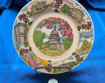 Washington Dc Plate - Etsy