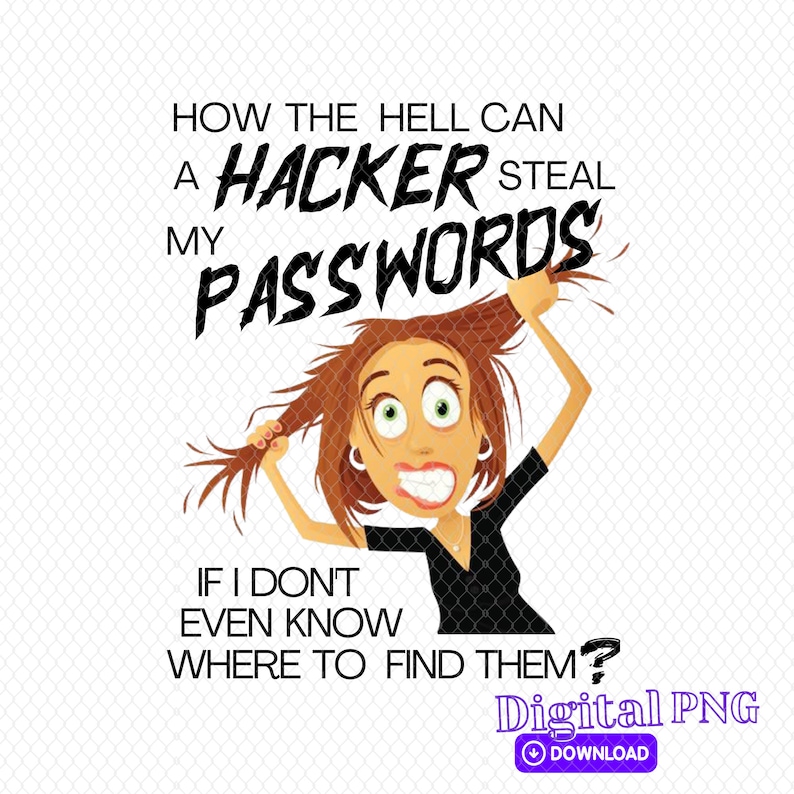 Funny Hacker's PNG, Hackers PNG, Instant Digital Download, PNG Not Svg ...