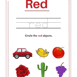 Learn Your Colors 2 - Etsy
