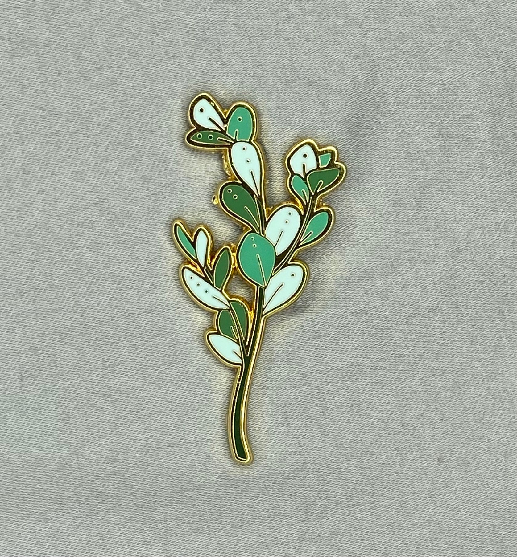 Eucalyptus Enamel Pin Plant Enamel Pin Botanical Pin - Etsy