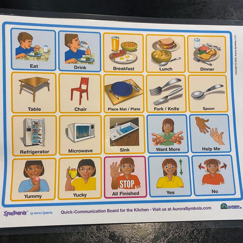 AuroraSymbolsAAC - Etsy