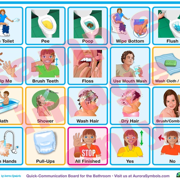 Aac Bathroom Board Etsy