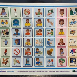 AuroraSymbolsAAC - Etsy