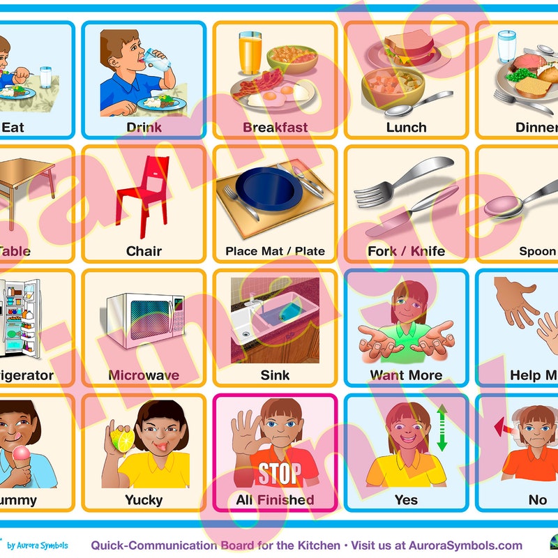 AuroraSymbolsAAC - Etsy