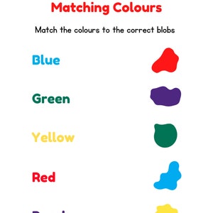 Color Tracing Worksheet for Kids Editable Tracing Worksheet - Etsy