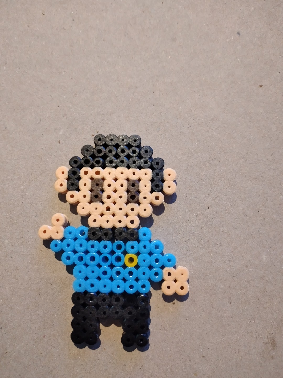 Star Trek Mr. Spock Pixel Art/perler Beads/fuse Beads - Etsy