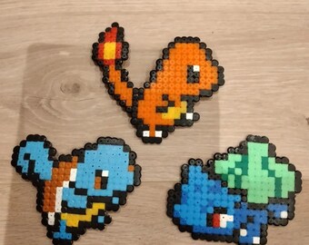 Starter Pokemon Pixel Art Templates