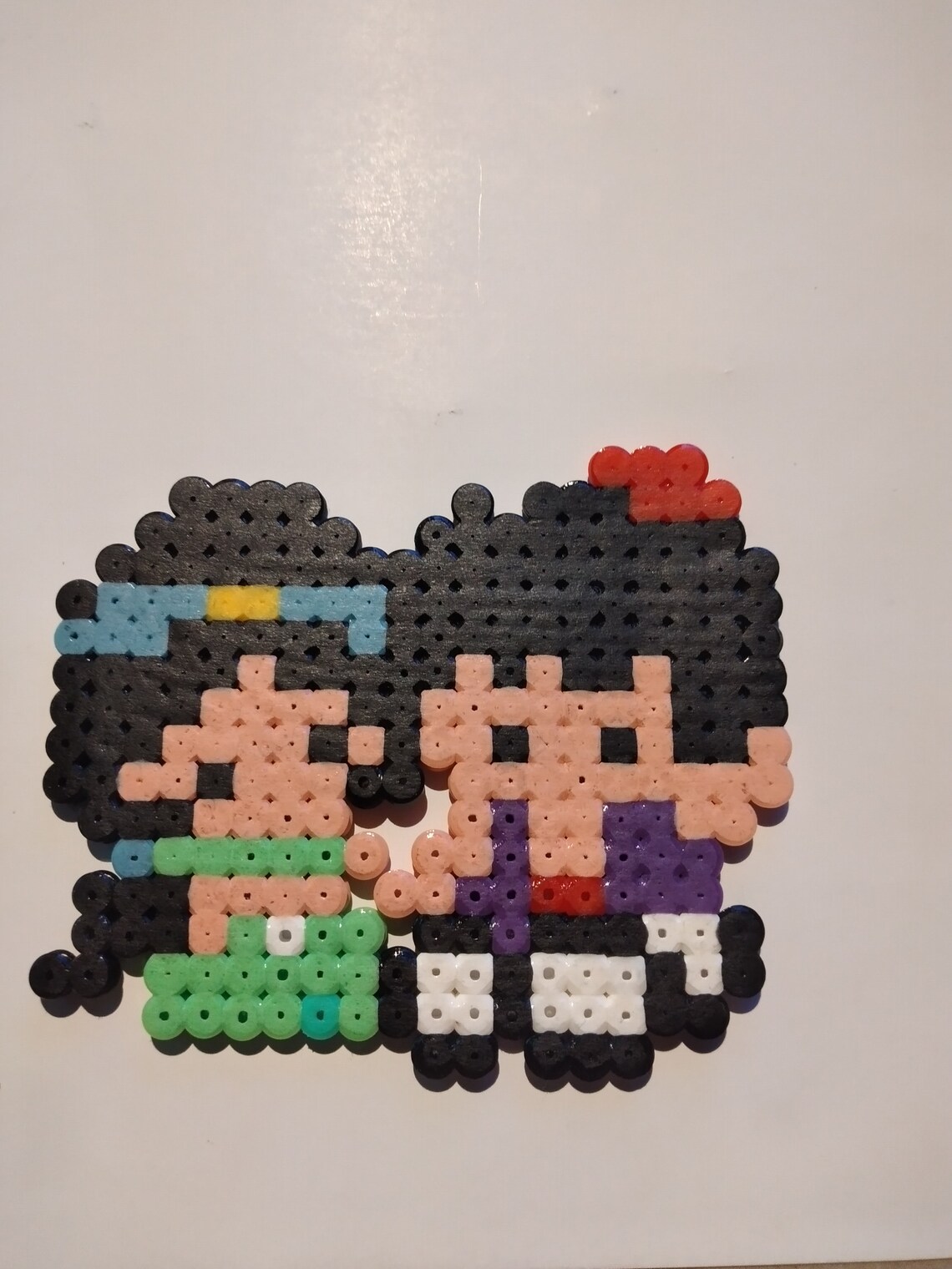Aladdin & Jasmine Aladdin Pixel Art/perler Beads/fuse Beads - Etsy