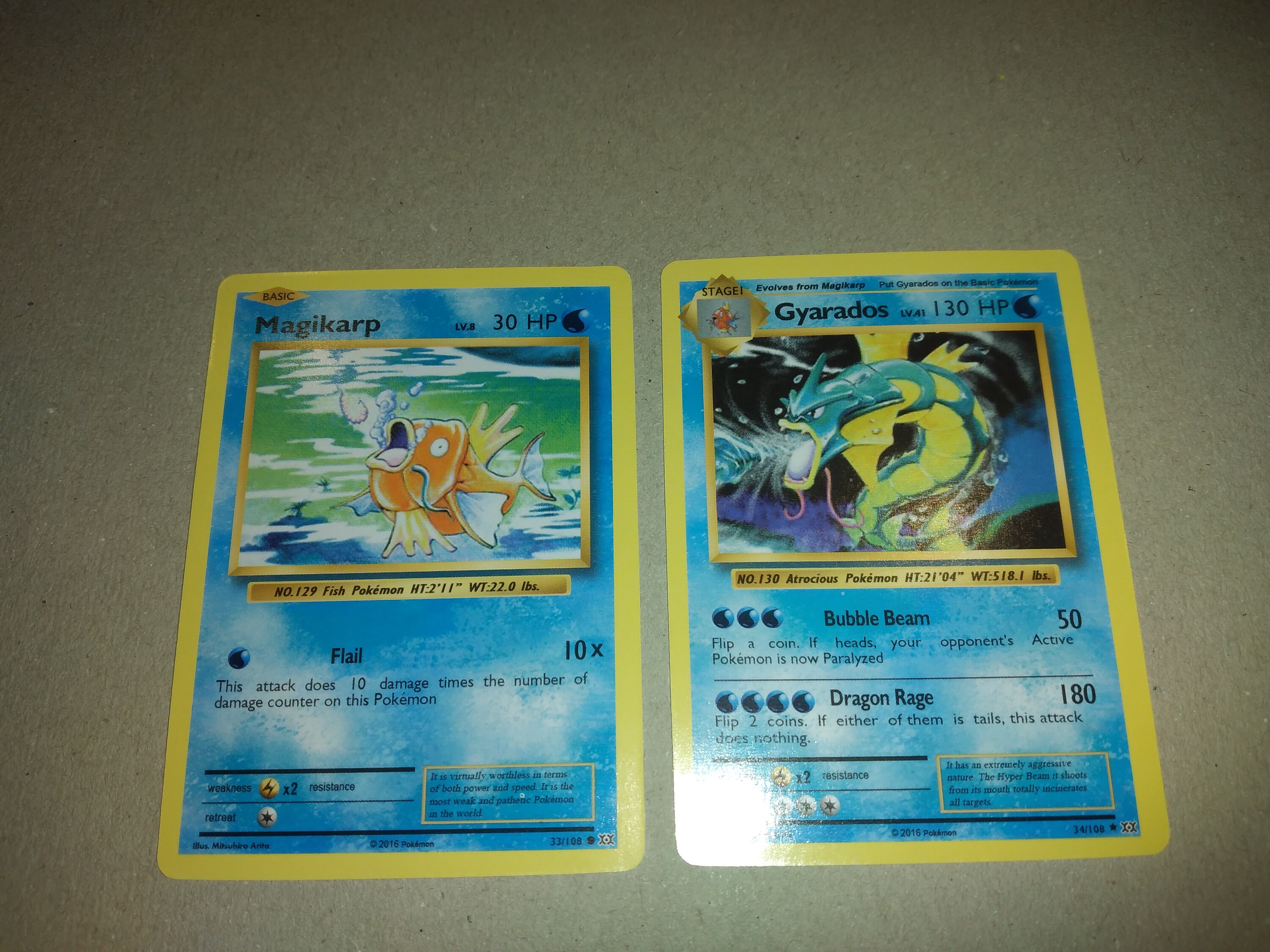 Original Magikarp Card