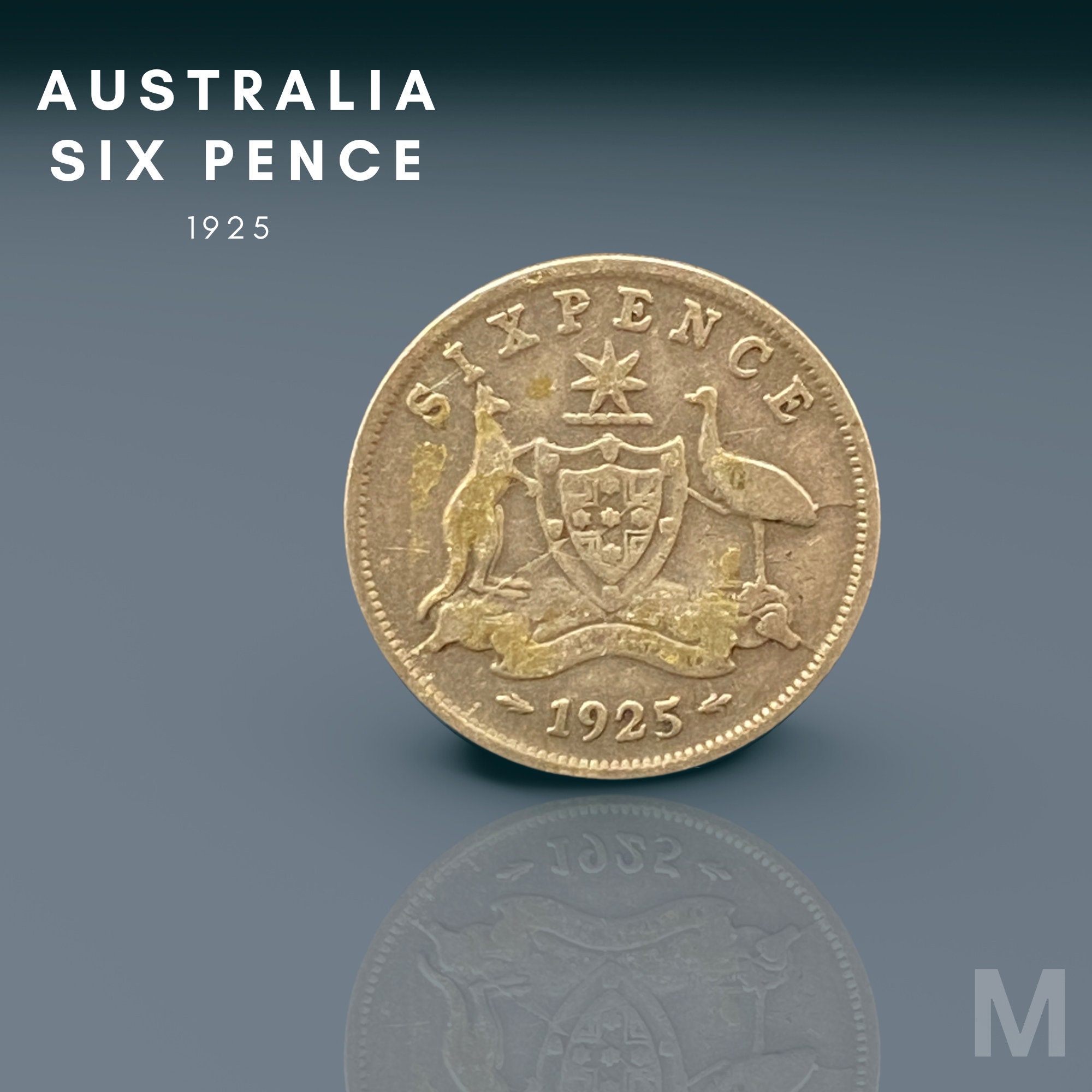 1925 Six Pence Australia Australia Coin Coin Collection Grandpa Dad Grandma Grandchild World ...