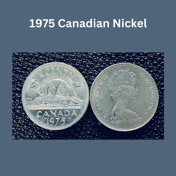 1975 Elizabeth Ii Coin - Etsy