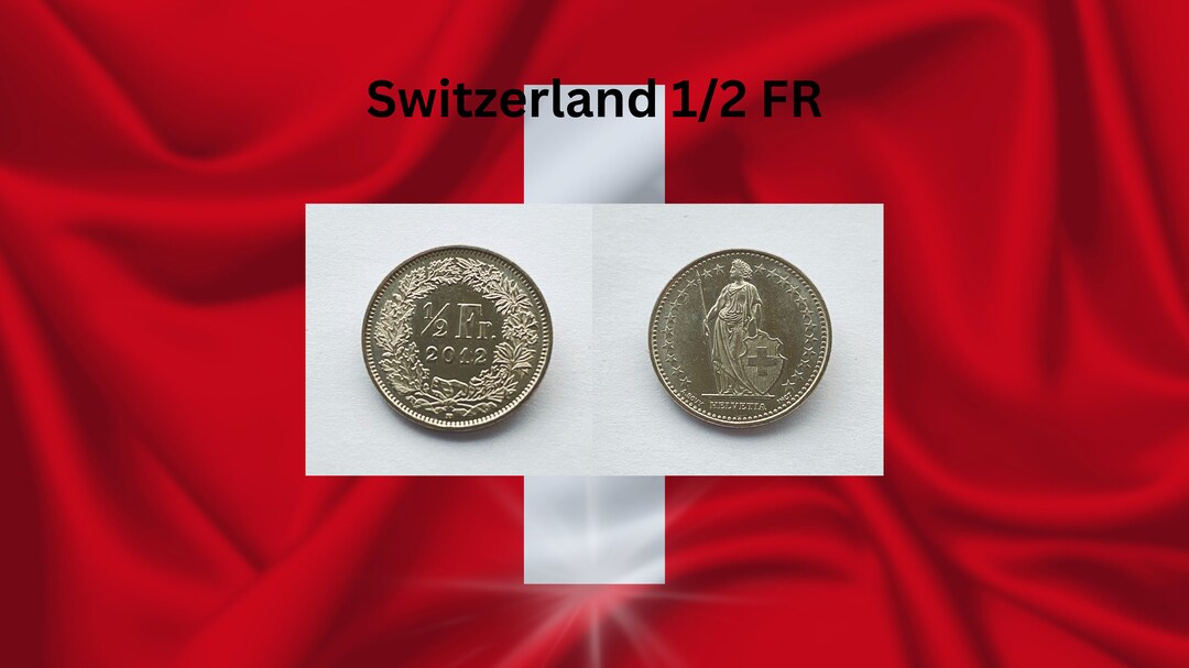 1/2 FR Switzerland Coin | Various Years | Switzerland | World Coins ...