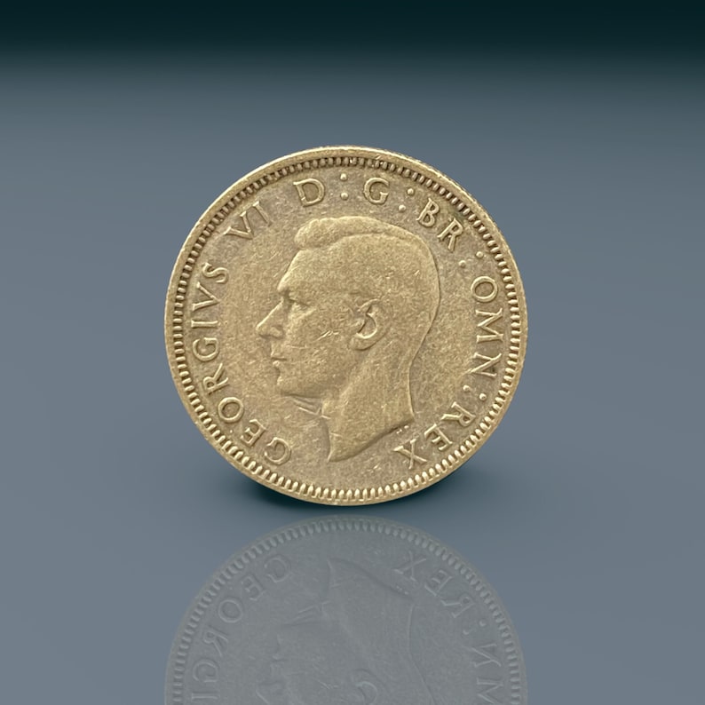 1945 One Shilling United Kingdom UK Good Condition Coin Collection Gift ...