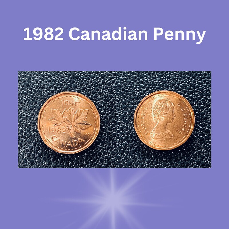 1982 Penny No Mint - Etsy