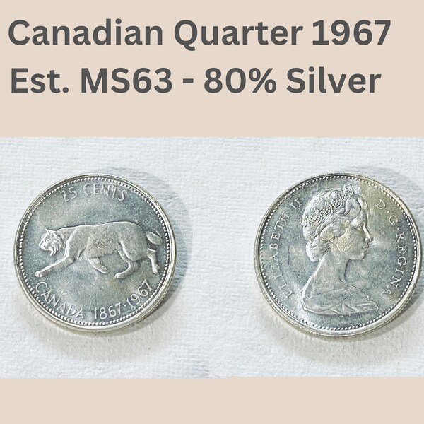 1967 Quarter - Etsy