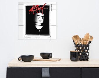 Whole Lotta Red Poster - Etsy