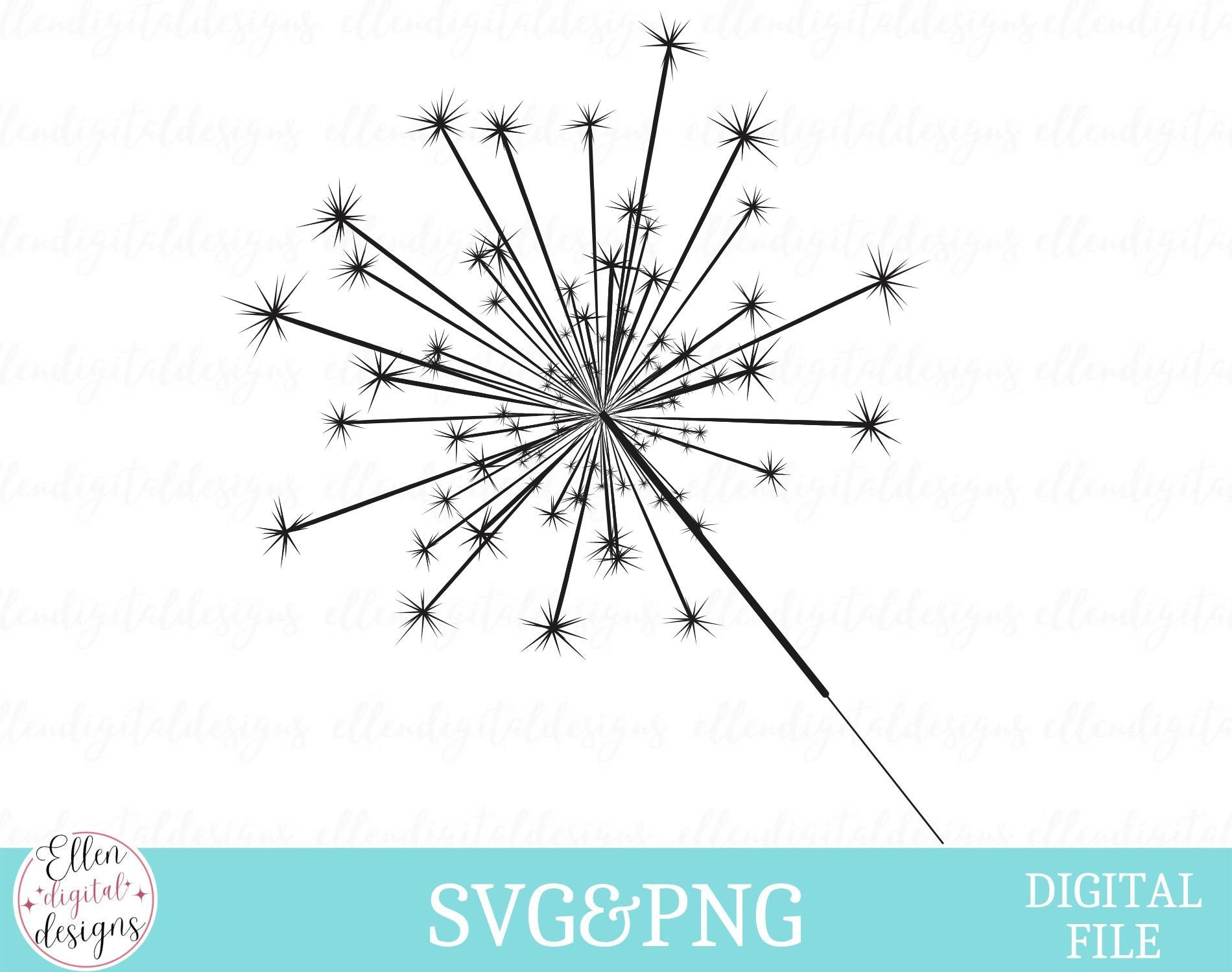 Usa Letters Clipart Sparkler