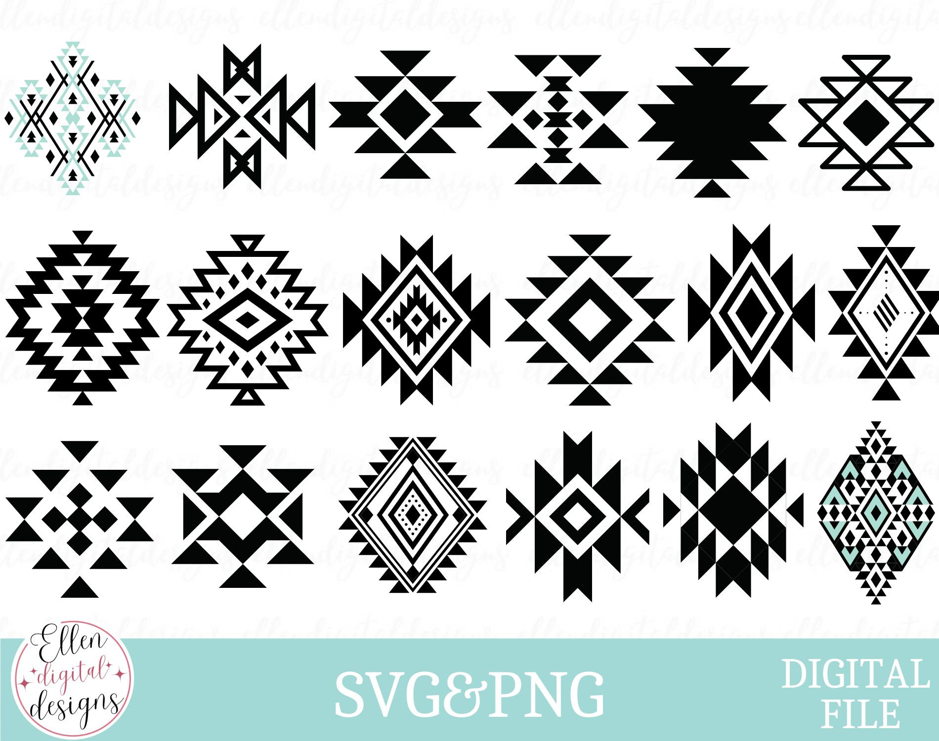 Aztec Pattern Clipart