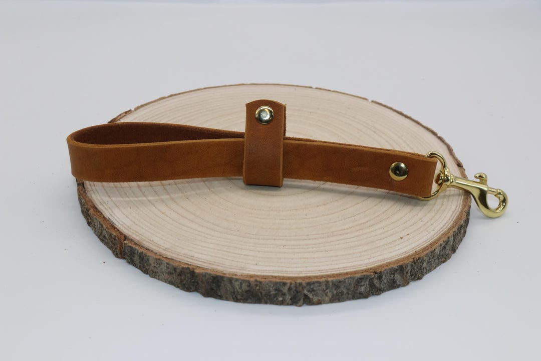Configurable Drag Leash Holder | Made of Oiled Leather | Gift Dog Owner ...