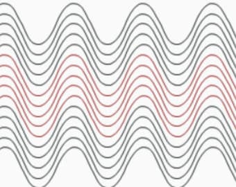 E2e Waves Pattern - Etsy
