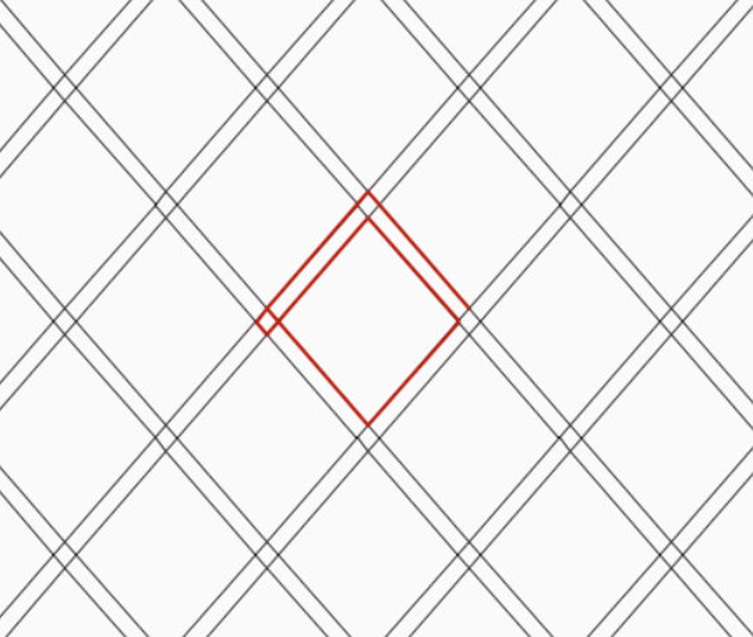 Double Crosshatch, Longarm Digital Quilting Designs Pattern E2E E489 - Etsy