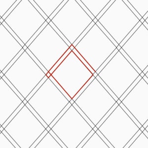 Double Crosshatch, Longarm Digital Quilting Designs Pattern E2E E489 - Etsy